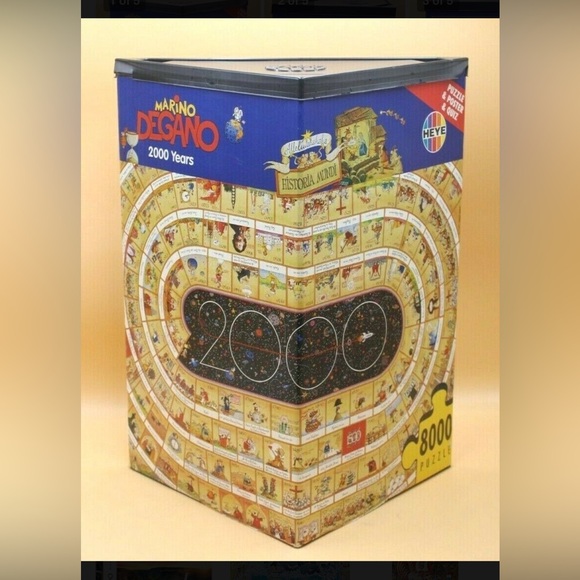 Heye | Games | Very Rare Heye 998 Vintage 800 Pc Marino Delgado Jigsaw ...